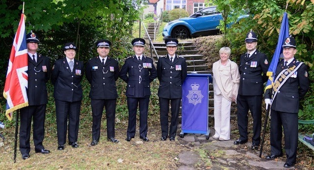 Memorial Unveiled for PC John Schofield - The Police Memorial Trust